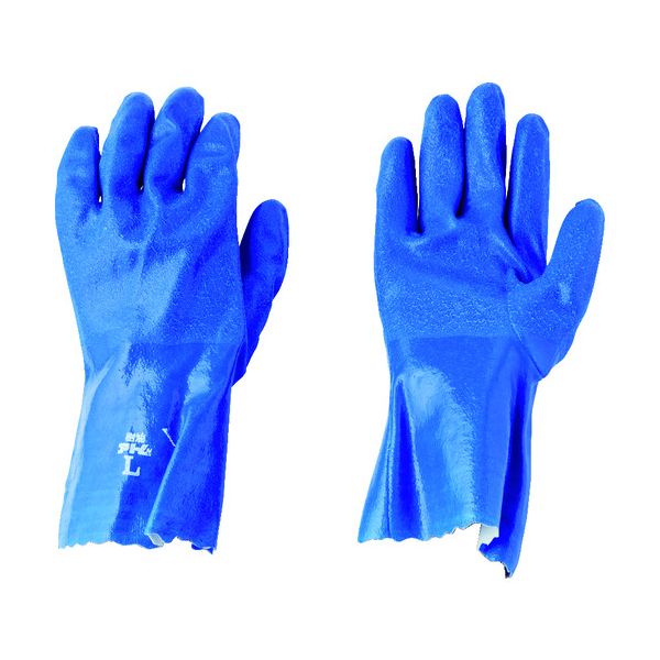 【商品説明】【特長】●低温下でも硬くなりにくい特殊配合のニトリル手袋です。●耐油性に優れています。●裏布付きで脱ぎ履きがしやすい手袋です。【用途】●漁業●水産加工●コンクリート加工業●その他油作業全般に●機械工業。【仕様】●色：ブルー●サイ...