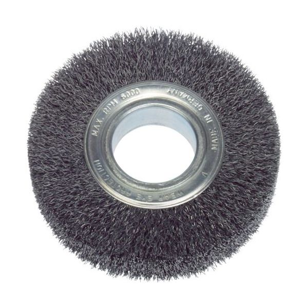 【特長】●高品位の線材を使用しており、耐久性に優れ、長寿命です。●幅広いサイズ展開で、様々なアプリケーションに適しています。【用途】●金属製品のバリ取り、サビ落とし。●カラーや錆落とし作業等に。●溶接継目の処理に。【仕様】●外径(mm)：1...
