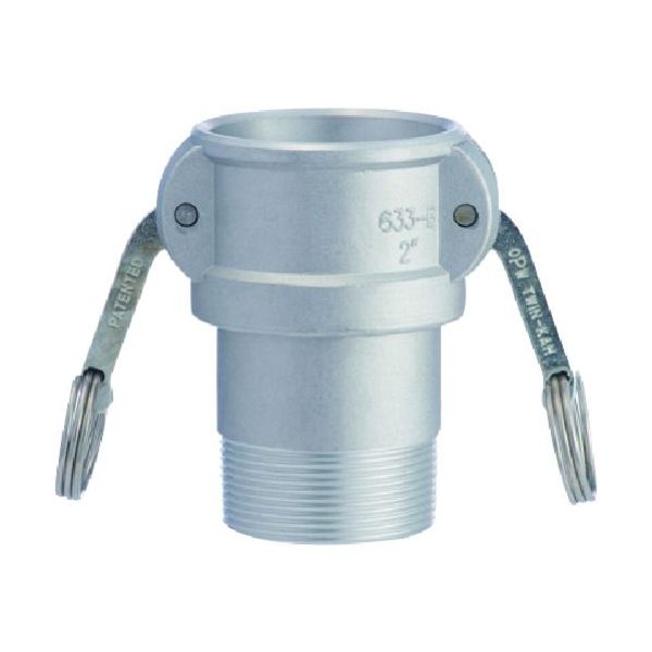 【仕様】●耐圧力(MPa)：1.8●相手側取付サイズ：Rc1-1/2●最高使用圧力(MPa)：1.8●相手側取付サイズ(インチ)：1-1/2●接続ねじ部：R1-1/2●使用流体：水、油、空気、粉体など●使用温度範囲(℃)：-10〜100(標...