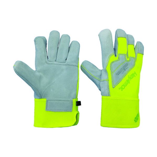 【特長】●なめし加工された上質な牛革を使用しています。●カフ付で手袋着脱が楽で、さらに手首部を保護します。●インナーに軍手や綿手袋などをすると更にフィット感や作業性がアップします。●インナー全体にSuperFabric［［R上］］素材を使用...