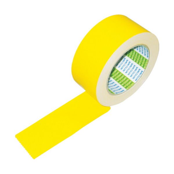 【特長】●用途により色を使い分けることが可能です。【仕様】●色：イエロー●幅(mm)：50●長さ(m)：25●厚さ(mm)：0.23【仕様2】●粘着力：6.9N/10mm●引張強度：74.5N/10mm●芯径：3インチ(76mm)●手で切断...