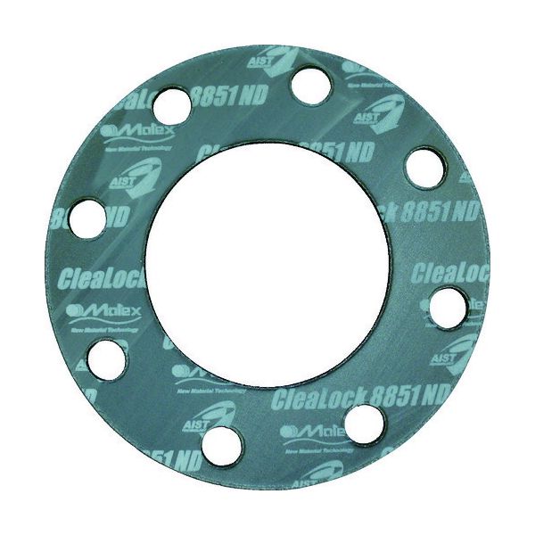 【特長】●高シール性を実現し、耐熱性・耐薬品性にも優れたガスケットです。●表面に特殊処理を施すことにより、フランジへの固着を大幅に軽減しております。【用途】●一般産業用フランジガスケット、熱交換器、ボイラーなど。【仕様】●呼び径A：15●呼...