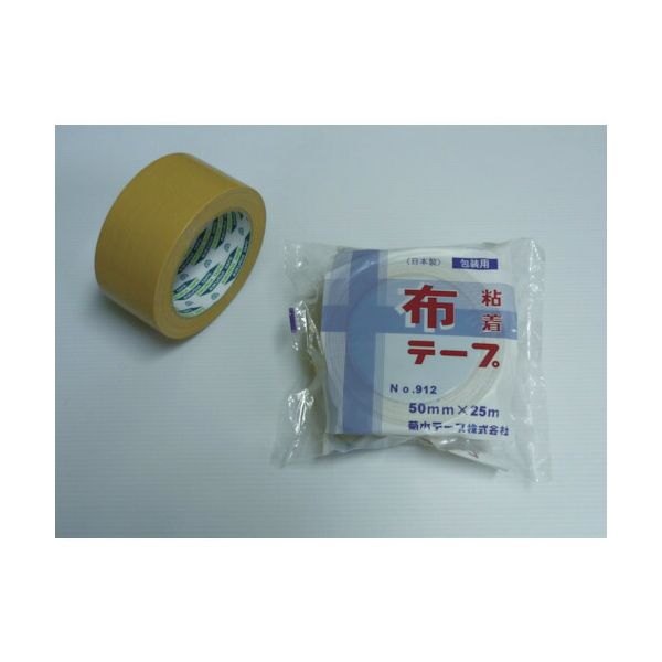 【特長】●特殊布の基材にゴム系粘着剤を塗布した作業性のよい包装テープです。【用途】●段ボールケースの封かん。●一般包装用。【仕様】●色：ダンボール●幅(mm)：50●長さ(m)：25●厚さ(mm)：0.17【仕様2】●粘着力：3.4N/10...