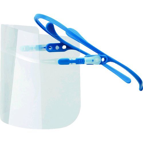 ミドリ安全メーカーお問い合わせ：048-989-3177【特長】●顔を広範囲に保護するフェイスシールドです。●シールドは簡単に取り換えできる交換式で、いつも清潔に使用できます。●長時間の着用でも曇りにくい両面防曇コーティングです。●フルフェ...