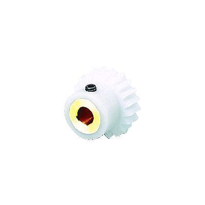 【特長】●モジュール0.8、1.0のウォームホイールで、圧力角20°（並歯）です。●ねじ加工済です。【用途】●食い違い軸の動力伝達、一般産業機械、医療機器、食品機械等に。【仕様】●ウォームのねじれ方向および条数(mm)：R2●モジュール：1...