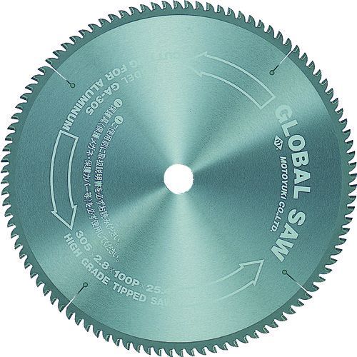 モトユキメーカーお問い合わせ：0120-278-423【特長】●アルミ専用のチップと刃型で、スピーディーな切断ができます。【用途】●アルミサッシ、アルミサイディング、アルミ板材、 アルミ型材の切断に。【仕様】●切断能力(mm)アルミ：3●外...