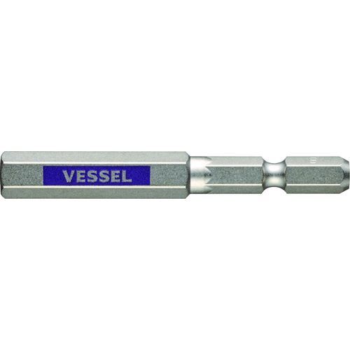 ベッセルメーカーお問い合わせ：0120-999-914【特長】●六角穴付きボルト、六角穴付き止めねじ用のビットです。●10色カラーでサイズを色分けし、ビットが選びやすくなっています。●ビット材はダイハード鋼（最高硬度HRC62）を使用してい...