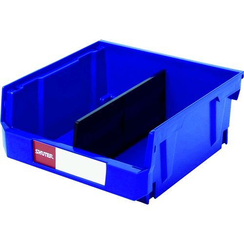 【特長】●スタッキング可能で、収納時のスペースを節約します。●継ぎ足しの脚をつけることで、コンテナの収納力を増やすことができます。【用途】●工具や部材類の管理、保管に。【仕様】●最大積載量(kg/台)：30●色：ブルー●容量(L)：6.4●...