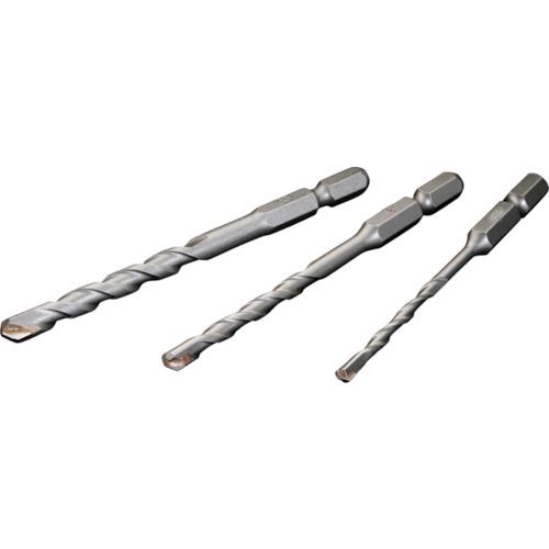 ハウスビーエムメーカーお問い合わせ：0256-34-7384【特長】●六角軸（対辺6.35mm）により充電インパクトドライバーに直接取り付けが可能です。●一体型のため、ブレが少なく、耐久性に優れています。【用途】●被削材:コンクリート、ブロ...