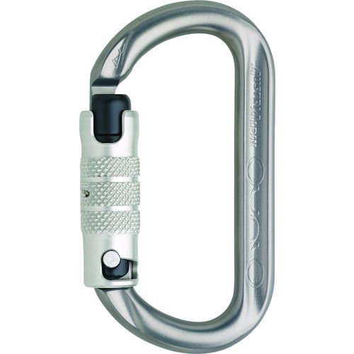 【特長】●登山で使用される非常に頑丈なカラビナです。●オーバルシェイプです。【用途】●土建作業など【仕様】●色：シルバー●幅(mm)：56●高さ(mm)：105●ロック：3点オートロック【仕様2】●EN12275＋EN362規格適合品●破断...