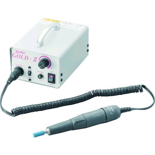 日本精密メーカーお問い合わせ：072-757-8750【特長】●電源AC100V、パワーユニット使用のマイクログラインダーです。●ミニペンLP-120より高トルク、高回転です。●多種の先端工具が使用でき、作業の幅が広がります。【仕様】●全長...