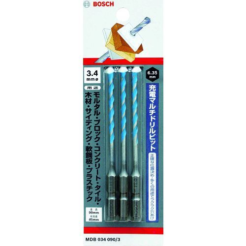 ボッシュメーカーお問い合わせ：0120-345-762【特長】●バッテリーインパクトドライバーでいろいろな材料に、簡単に穴あけができます。【用途】●被削材:モルタル、ブロック、石こうボード、ALC、レンガ、陶器タイル、木材、プラスチック、コ...