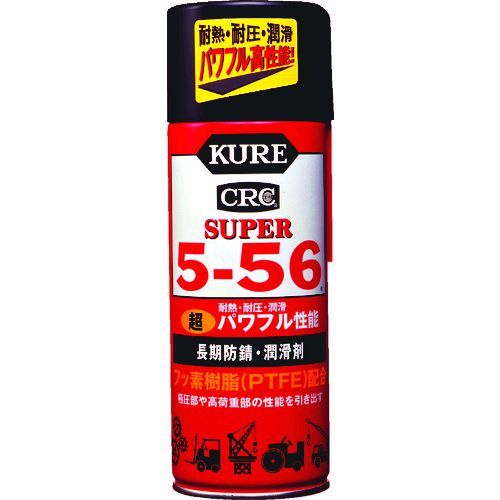 呉工業メーカーお問い合わせ：03-5773-2344【特長】●フッ素樹脂（PTFE）と極圧剤を配合し、可動部をはじめ高温部や極圧部・高荷重部の性能を最大限に引き出します。●特殊添加剤の働きで、金属表面の極めて微小な穴や隙間にも浸透して強力な...
