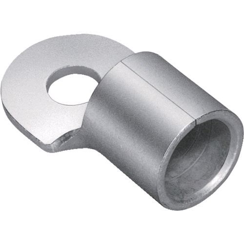 日本圧着端子製造メーカーお問い合わせ：045-543-0081【特長】●接触面（舌部）が丸く、ねじ固定用の取り付け穴がある裸圧着端子です。【用途】●軟銅のより線または、単線の電線を接続するために使用します。【仕様】●電線抱合範囲 より線(［...