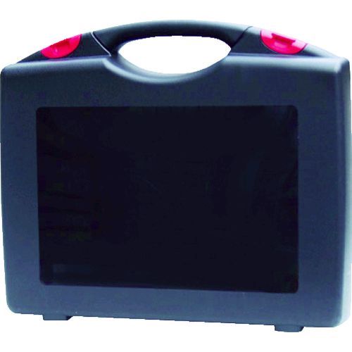 【特長】●デザイン性の高いキャリングケースです。【用途】●工具、部品入れケース。【仕様】●外形寸法(mm)奥行：207●外形寸法(mm)高さ：59●外形寸法(mm)幅：244●色：ブラック●有効内寸(mm)幅×奥行×高さ：225×155×5...