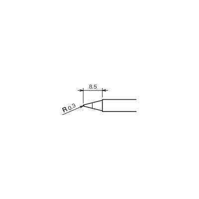 【仕様】●コテ先名称：R0.3mm●適合コテ：RX-80GAS【仕様2】●ヒーター一体式【原産国】日本