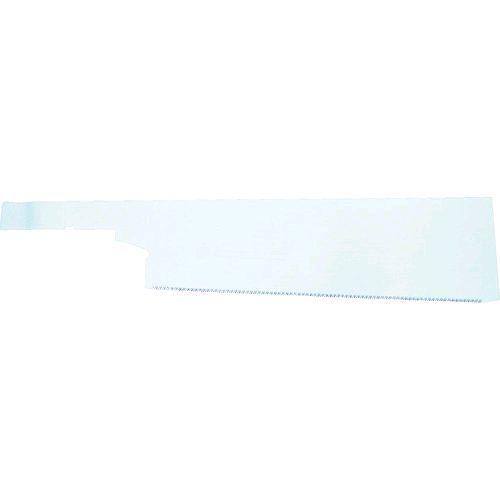 【特長】●精密加工用タイプです。●切った後の小口の仕上げが必要ない綺麗な仕上がりです。【用途】●精密（仕上げ）加工用。【仕様】●刃長(mm)：180●全長(mm)：259【仕様2】●衝撃焼入れ●無電解ニッケルメッキ【材質／仕上】●刃：SK材...