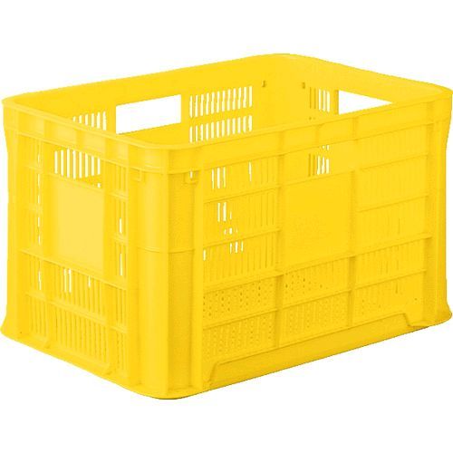 三菱樹脂メーカーお問い合わせ：03-3279-3422【特長】●標準パレットサイズのT11（1100×1100mm）モジュール可能のコンテナです。●メッシュになっており、通気性があり農産物や各種食品、工業部品など幅広くご利用できるシリーズで...