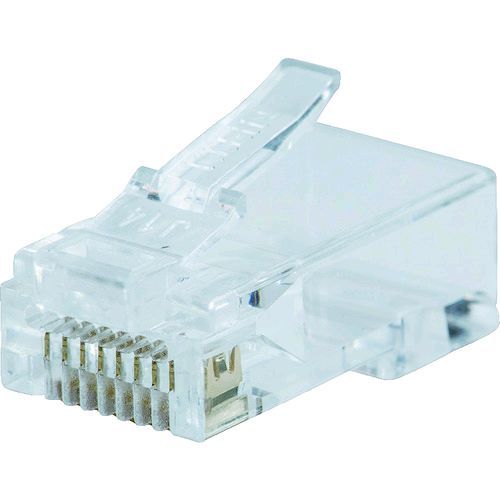 【特長】●専用工具（VDV226-110A）を用いて圧着と同時にケーブルを切断するため失敗せずに圧着できます。●単線より線共有タイプです。【仕様】●種類：カテゴリ5e【原産国】台湾