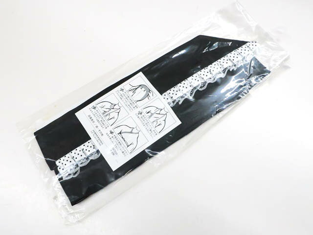 寸法　品質 素材：綿他 地色：黒 ※リサイクル商品ですので、記載しております。 ※中古の商品だという点を御理解の上、ご入札くださいますようお願い申し上げます。 ※商品画像につきましては、パソコンの機種・モニターなどにより、現品と色の違いが出...