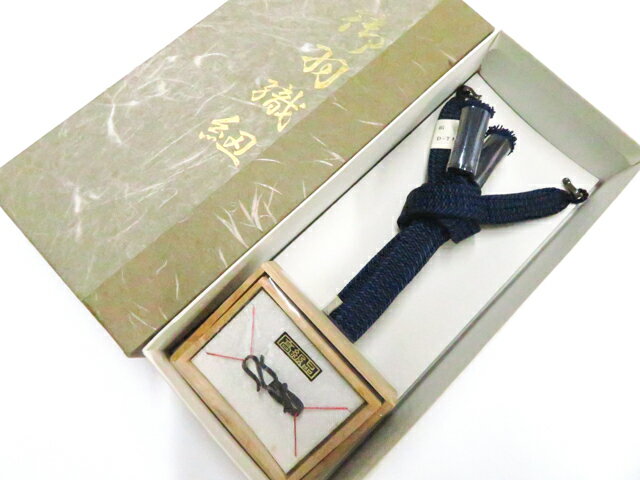 【サイズ・素材・お色】 サイズ：ー 地色：紺 (1枚目の画像が近いお色かと思われます) 素材：正絹 【商品状態】 汚れ:なし。 ランク:N その他: 【ランク説明】 N:新品・未使用品 S:未使用品に近い A:目立った傷や汚れはなく大変良い...