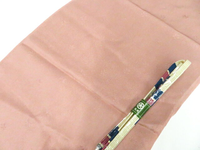 【サイズ・素材・お色】 帯締め 長さ：M サイズ ◆帯締め Mサイズ・・約145cm以上◆ ◆帯締め Lサイズ・・約180cm以上◆ ◆帯揚げ ・・生地幅 約28cm以上◆ 地色：くすみピンク|クリーム (1枚目の画像が近いお色かと思われま...