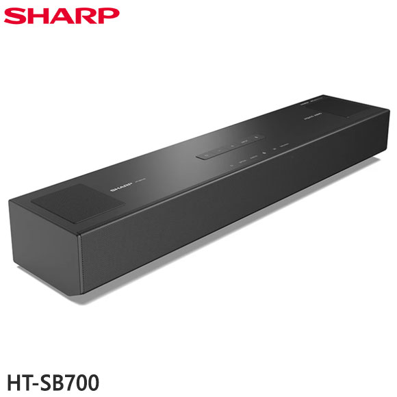 &nbsp; 在庫状況 【 在庫有り 】 ※離島・沖縄県は配送不可 SHARP シャープ サウンドバー テレビ用スピーカー ハイトスピーカー搭載 ファミリンク/Bluetooth対応 バスレフ型 AQUOS オーディオ [HT-SB700]...
