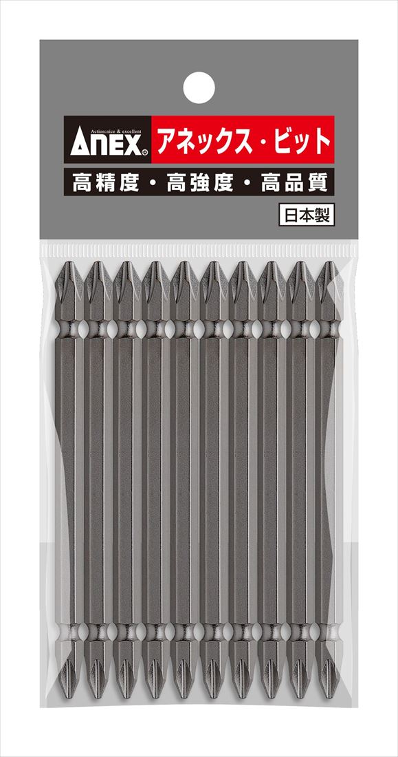 兼子製作所 ANEX AP-14 +2×110 マグネットなしアネックス ANEX 兼子製作所 AP-14 ☆※画像は同一シリーズで共通画像を使用、またはイメージ画像として掲載している場合があり、長さ、先端形状などが異なる場合があります。ア...