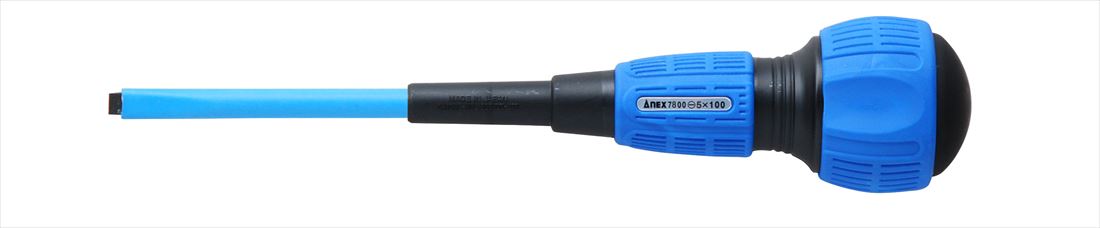 兼子製作所 ANEX No.7800 -5×100アネックス ANEX 兼子製作所 No.7800※画像は同一シリーズで共通画像を使用、またはイメージ画像として掲載している場合があり、長さ、先端形状などが異なる場合があります。アネックス（兼...