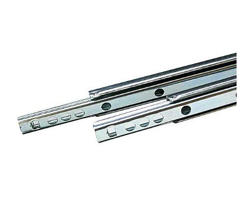 アイワ金属 スライドレール ミニベアリングタイプ 310mm 1セット入り AP-1121C 4954957911215引き出し長さ(標準規定サイズ）：315〜550mmスライド量：片側236、最大472mm引き残し：74mm脱着：不可耐荷...