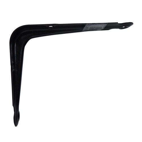 KGY ケイジーワイ工業 バラ カラー棚受 100×125 黒 4963784112221カラー： 黒仕上： メラミン焼付塗装及び粉体塗装仕上げサイズ(cm）：W10×H12.5耐荷重/1本：12Kg付属品：十字穴付丸皿ユニクロ木ネジ： 2...