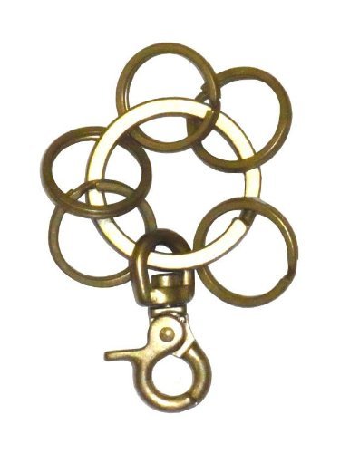ニッサチェイン キーホルダー5連 アンティークゴールド No.127 4968462130771材質・表面処理：アンティークゴールドキーホルダー：5連抗張力(kgf）：5