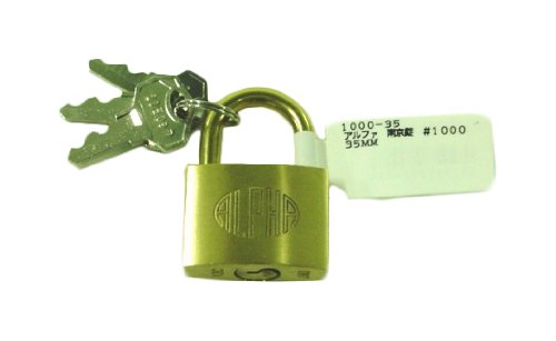 アルファ 南京錠 標準タイプ 1000-35 4973658080983寸法A(mm） 5寸法B(mm） 17寸法C(mm） 18