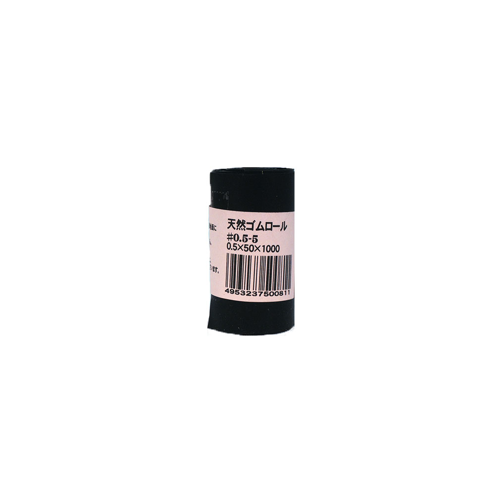 東京防音 天然ゴムロール ♯0.5-5 黒 50mm×1M×厚0.5mm 4953237500811特徴：カッター、ハサミ等で簡単に加工できます用途：防振、すべり止め、養生など、幅広い用途にご利用できます注意事項：天然ゴムのため、紫外線のあ...