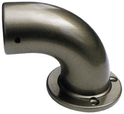 シクロケア 手すり用 壁付エンドR No.4010 ブロンズ 4580250540106カラー：ブロンズφ40.2mm