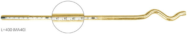 カナイ メモリーアンカーボルト M12×400 MA40 000-1441(50入1ケース)カナイ　メモリーアンカーボルト　000-1441メモリ付きで簡単施工。基礎天端からのアンカーボルトの長さが一目で確認できます。ハイブリッドII丸座金...