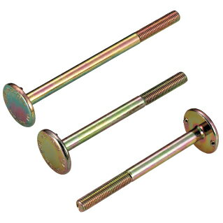 栗山百造 フラットボルト M12×390 FB-M12用途・特徴1.フラットボルトは、座金とボルトの一体 成型品です。2.フラット面は、角座金（4.5×40×40）と同等のサイズを有していますので座金の役割を果たします。3.躯体に座掘りをし...