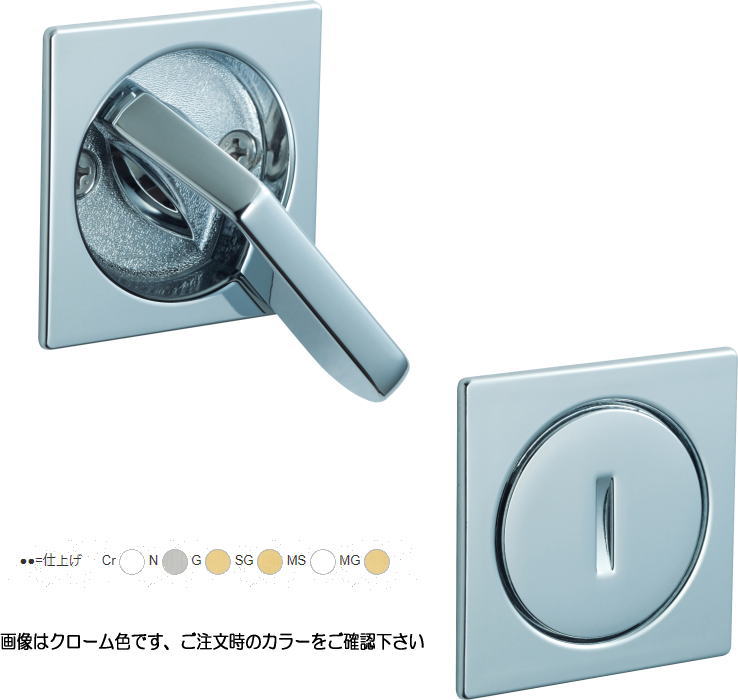 川口技研 3SCU-N 内締 セパレート引戸錠対応扉圧 28〜36mm対応40mmまで対応するピンを無償で用意※シリンダー錠：32〜36mm対応主な材質 亜鉛合金仕上（カラー） 6カラー(Cr・N・G・SG・MS・MG)表面仕上げ メッキ/...
