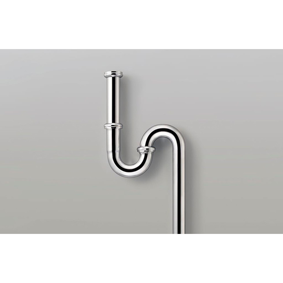CERA Sトラップ32mm (ヨーロッパ製洗面器・手洗器用) カラー：クロム