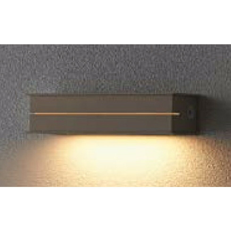 LIXIL　品番：8VLE62AB　商品説明表札灯　LPJ-16型 オータムブラウン 消費電力：7.6W 器具光束：260lm W278・H63・P(出しろ)82・1.2kg 壁面施工用/防雨型