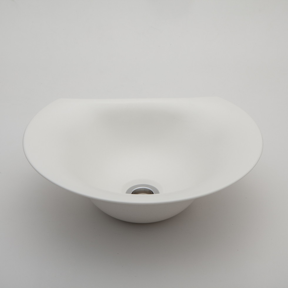 品番：LSM4C-MO　・品名　置き型手洗器　・シリーズ　Monochrome Series　・標準寸法　Φ326　・材質　陶器　・仕上　素白　・浴室使用　※海外生産品につきお届けまでお時間をいただく場合がございます。お急ぎの場合は先に納期...