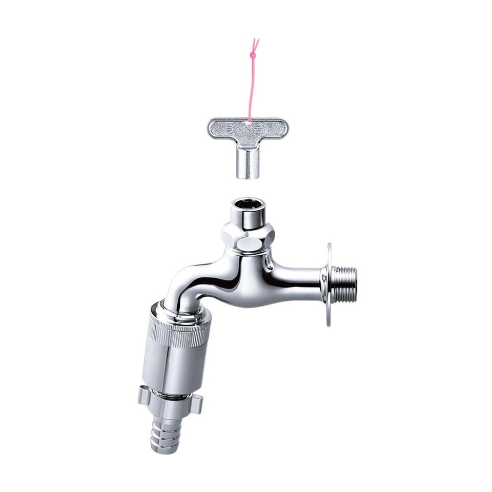 共用カップリング付横水栓※画像はイメージ画像となります。ご注文の際は必ずメーカーHP等で、型番、色、寸法、製品の仕様・規格等お確かめの上ご注文ください。※商品の掲載には細心の注意を払っておりますが、ごくまれに誤記述があることがございます。万...