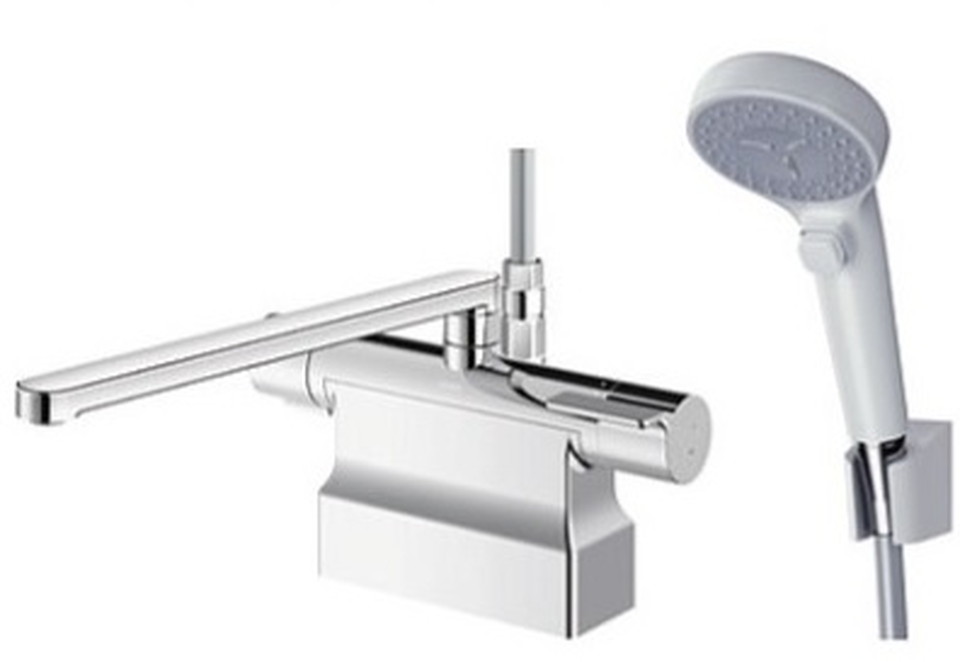 TBV03424J1　GGシリーズ台付サーモスタット混合水栓（コンフォートウエーブクリック、調圧弁）※画像はイメージ画像となります。ご注文の際は必ずメーカーHP等で、型番、色、寸法、製品の仕様・規格等お確かめの上ご注文ください。※商品の掲載...