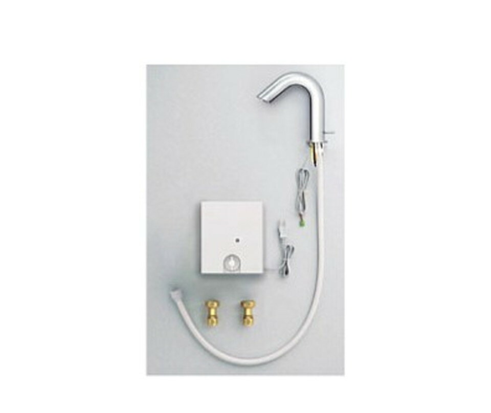 TLE28SAAA　 台付自動水栓（電気温水器用）※画像はイメージ画像となります。ご注文の際は必ずメーカーHP等で、型番、色、寸法、製品の仕様・規格等お確かめの上ご注文ください。※商品の掲載には細心の注意を払っておりますが、ごくまれに誤記述...