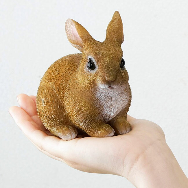 手のりうさぎ JAN 4989918505967 サイズ 約75×115×105mm 重量 約170g 材質 ポリレジン樹脂 100％ 原産国 中国 ※製品の仕様は予告なく変更する場合があります。予めご了承ください。 ※画像はイメージです。...