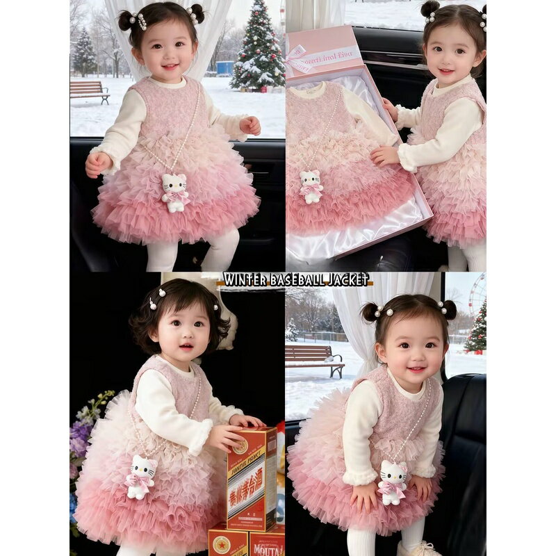 ■ この商品の特徴 ● 秋冬の特別な日にぴったり：寒い季節も安心の保温裏地付きで、室内外問わず快適に過ごせます。 ● 肌に優しい綿100%素材：表地も裏地も綿を主原料。デリケートな子どもの肌をやさしく包みます。 ● すっきり上品なシルエット...