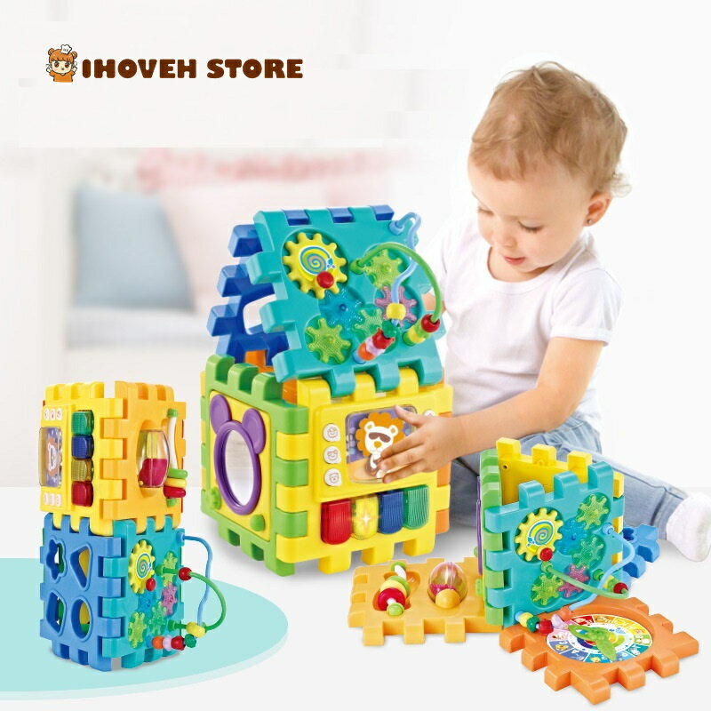 【セット内容】マルチアクティビティ ボックス(手あそびパネル6枚) x 1、本体サイズ: 幅17cm×高さ17cm×奥行17cm 【遊び方いっぱい】テーマが異なる6枚の手あそびパネルは、鮮やかな色で可愛い、いろいろな遊び方がある。 テーマが...