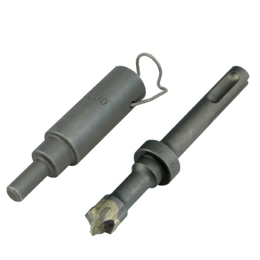 ・ドリル径：φ12.5mm ・深さ：30mm ※クリップ付打込棒はセット品のみです。打込棒単品の販売はありません。