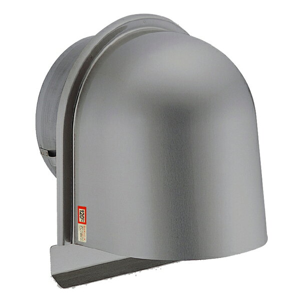 ●材質：ステンレス鋼（NSS442M3） ●表面仕上げ：メタリックグレー ●適用パイプ内径：φ150mm ●水止め：H50mm ●金網：#12 ●簡易防火ダンパー：付き ●詳細仕様：外壁用U型フード付き ●外壁の換気口としてご使用いただけま...