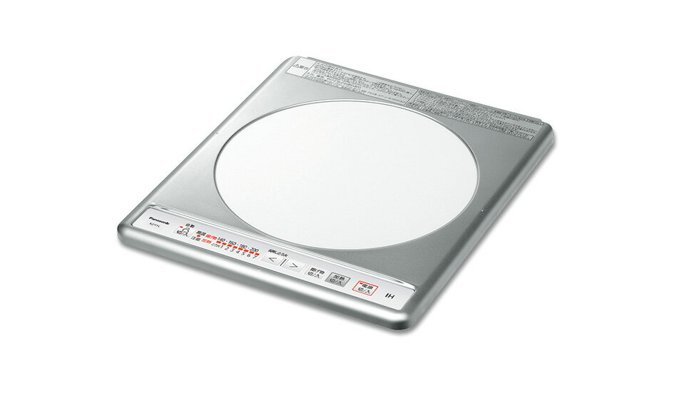 ●火力調節範囲：約80W（とろ火）〜1.3kW7段階 ●ワンタッチ火力ダウン ●天面操作部に見やすいホワイトカラー採用。 ●揚げ物温度調節：7段階 ●自動湯沸し ●フレーム高さ18mmのうす型設計。 （キッチンのワークトップの上高さは最高2...